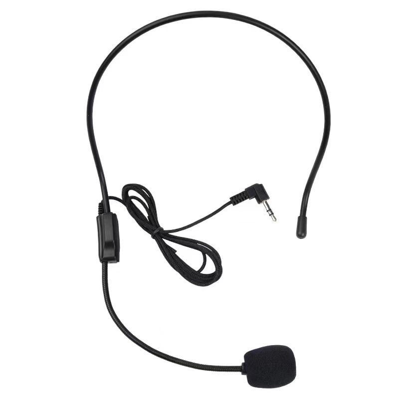Wired Headset Microphone, 3.5mm Jack, Noise Cancelling, for Voice ...