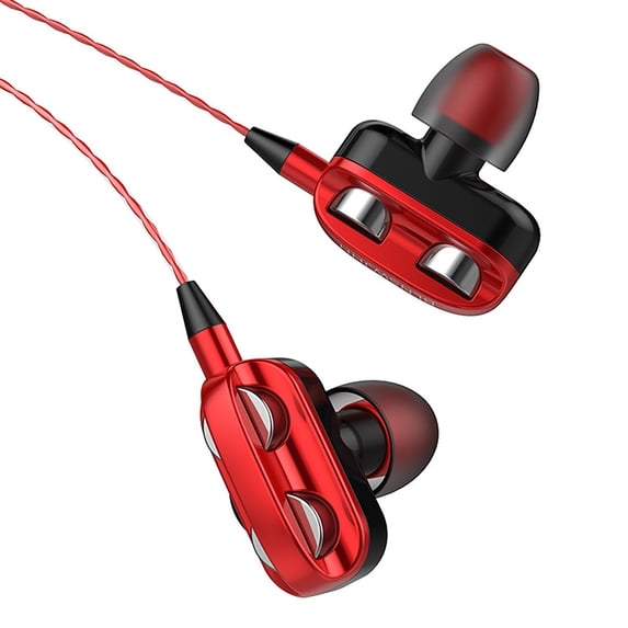 Wired Headset with Mic for In-Ear Stereo Headphones Clear Sound 35mm ...