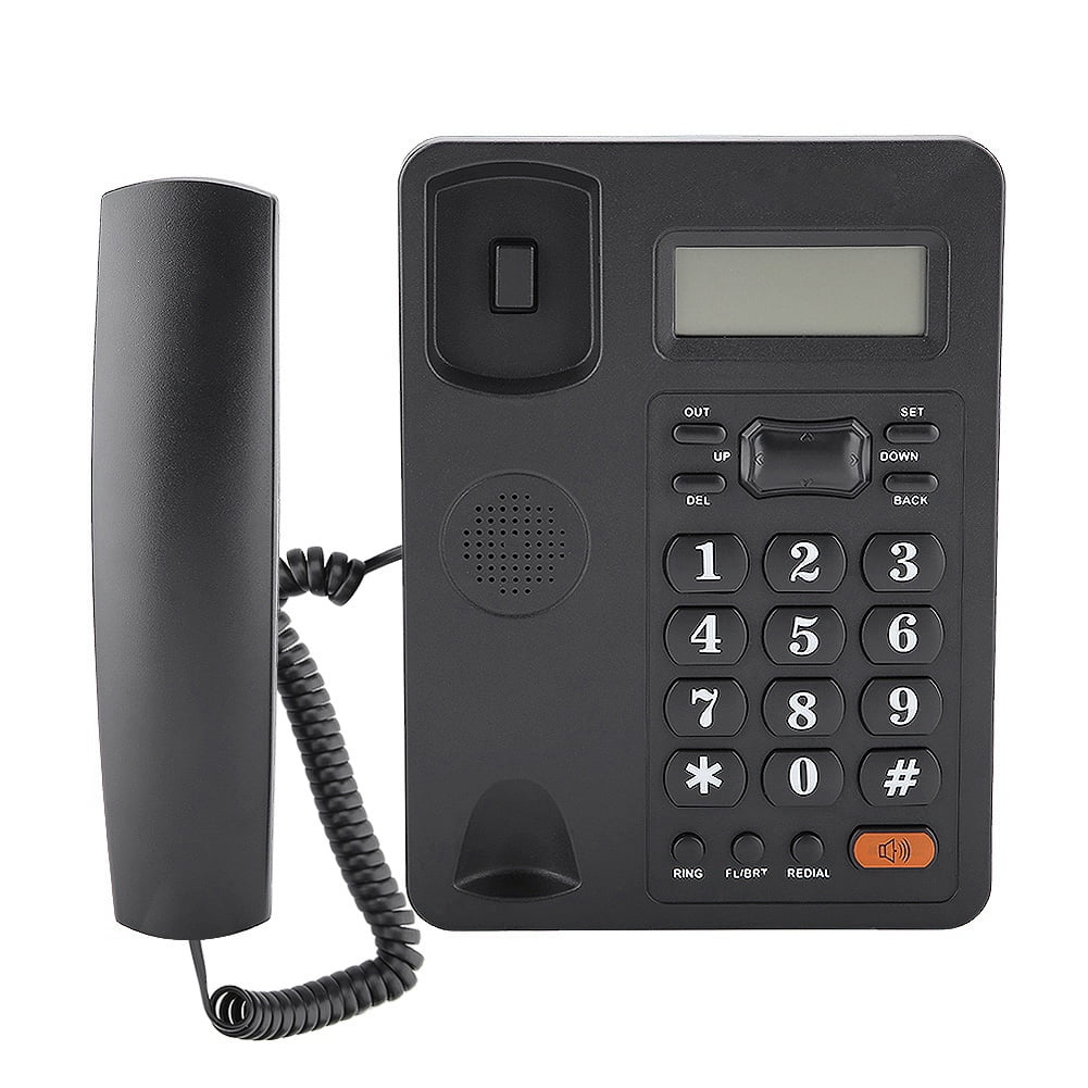 Wired Home Phone With Display Redial, Dual System Auto,ID, Convenient ...