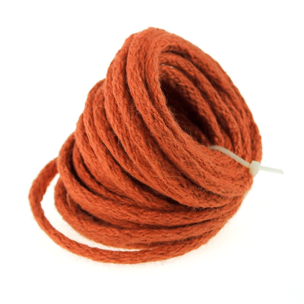 Wired Jute Cord Rope Packaging, 8mm, 9-yard, Coral - Walmart.com