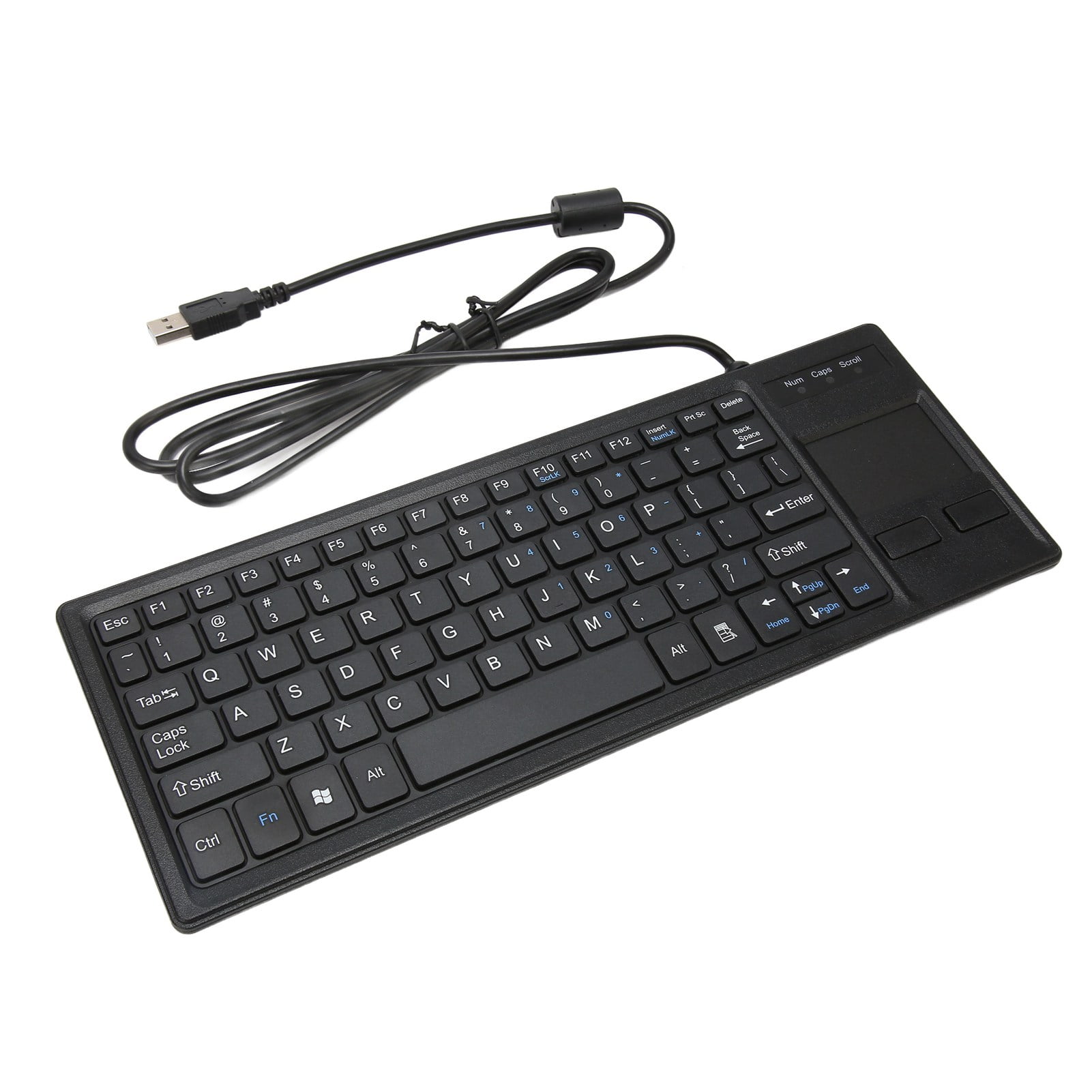Wired Keyboard with Touchpad,K 800 Keyboard with Touchpad Wired Ultra ...