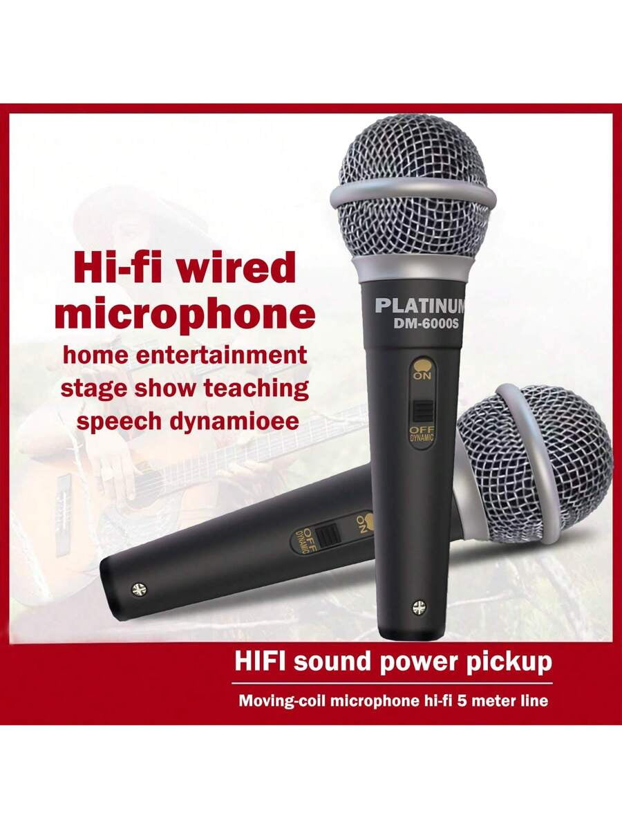 Wired Microphone Professional Recording Conference KTV Stage ...