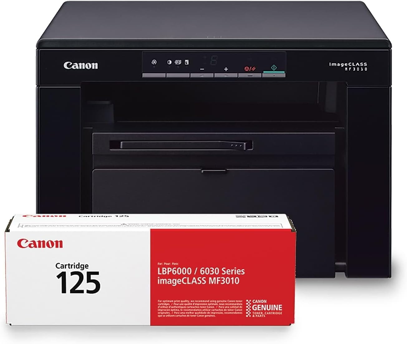 Wired Monochrome Multifunction Laser Printer with Scanner, Copier, and ...