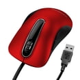 Wired Mouse, USB-A Wired , 1200 DPI Optical Tracking, 5 Buttons ...