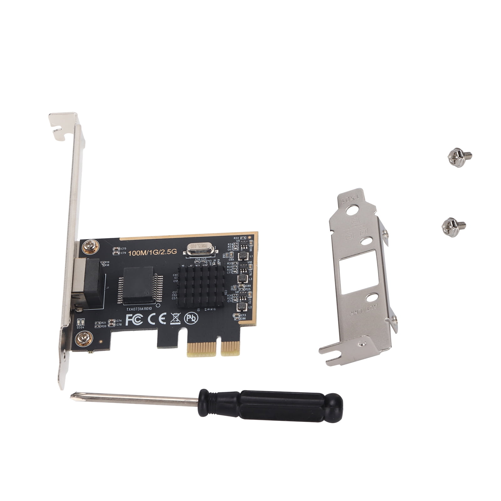 Wired Network Card PCIE Gigabit Network Card 2.5Gbps Desktop Wired ...