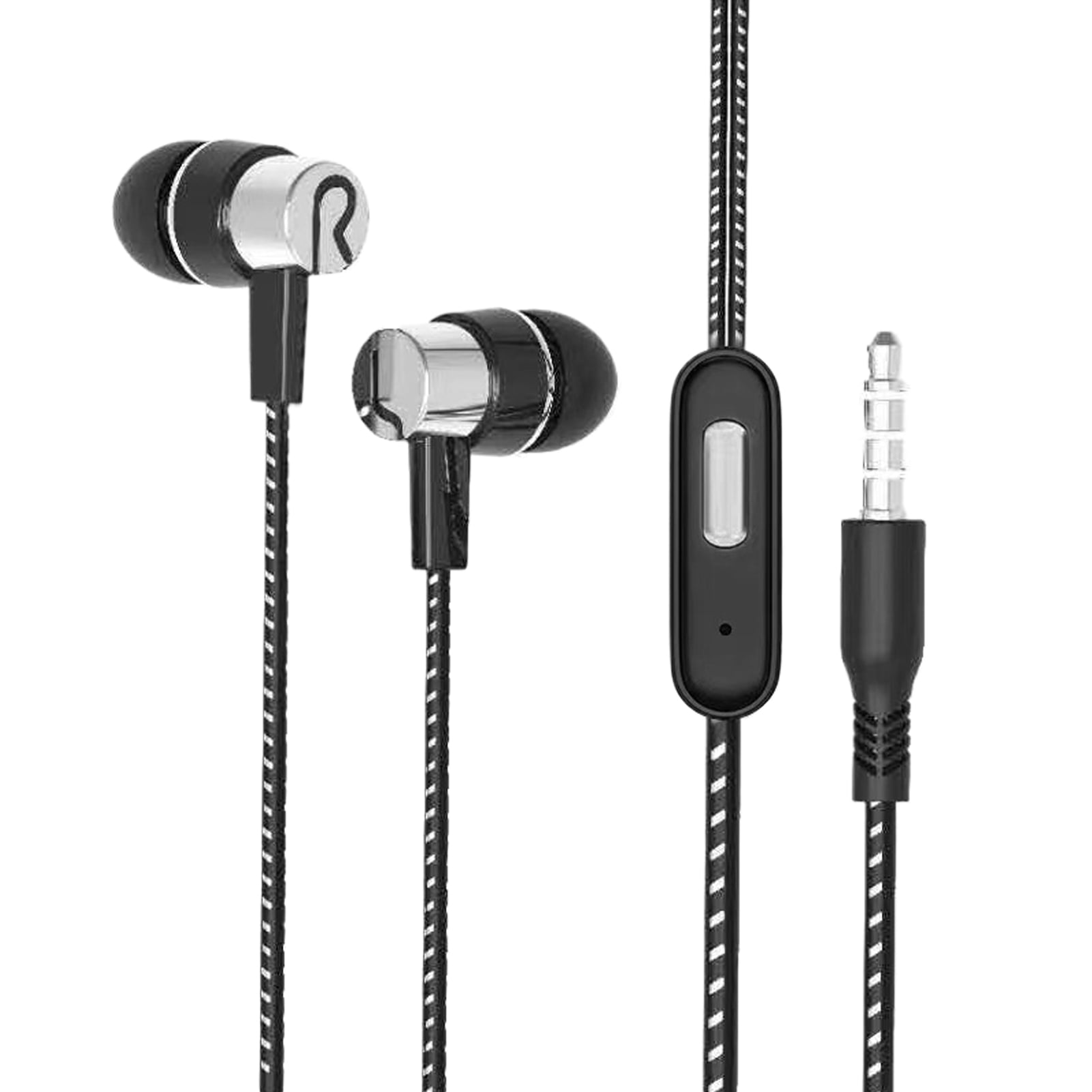 Wired Phone Earbuds, Portable Corded Headphones for Calls, In Ear Wired ...