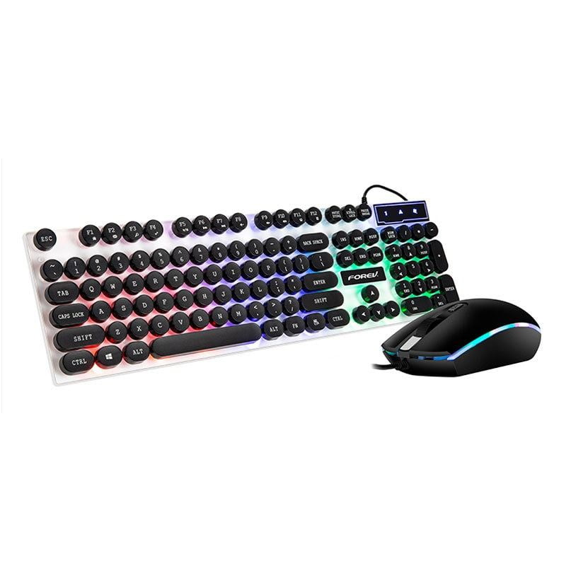 Wired Punk Glow Set Chocolate Crystal Punk Round Keycaps Keyboard and ...