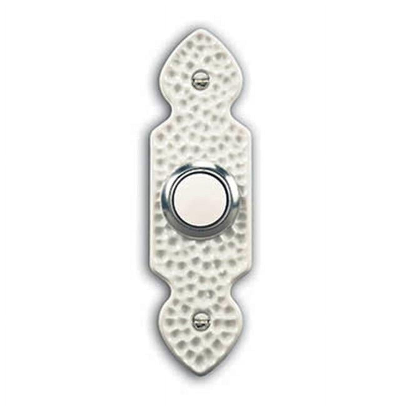 Wired Push Button Doorbell - White Finish - Walmart.com