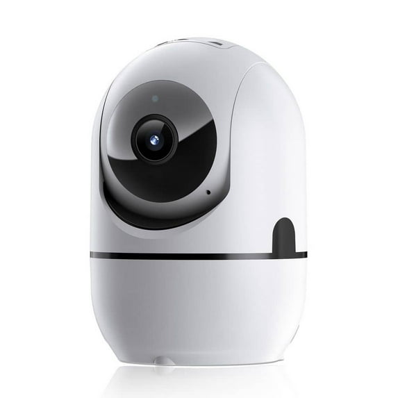 Wired Smart Outdoor Plug-In Security Camera with Night Vision, Two-Way ...