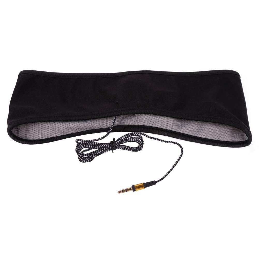 Wired Stereo Earphone Sleep Masks Headband Soft Earphones Music Headset ...