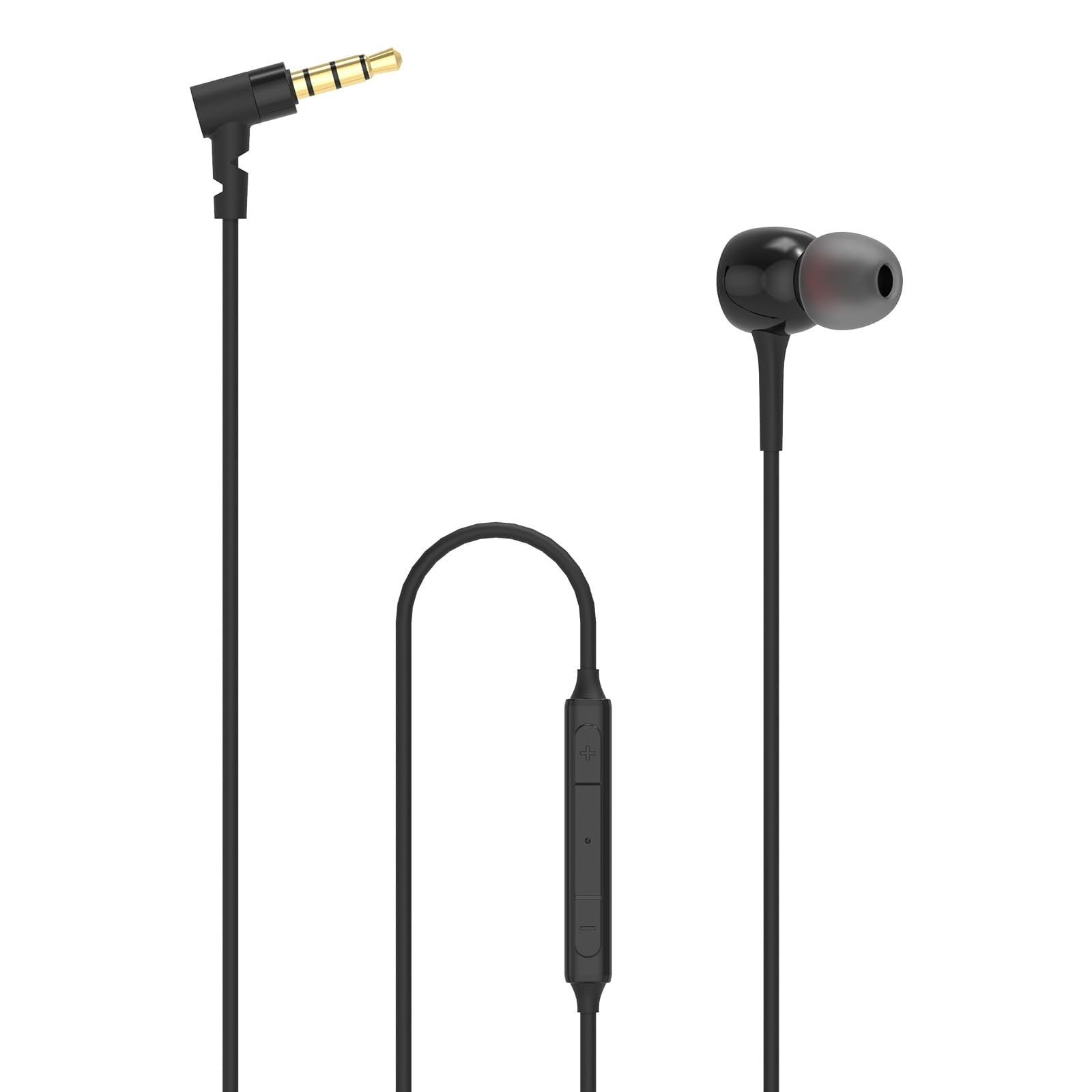 Wired Stereo To Mono In Ear Individual Earbud With Mic. One Ear ...