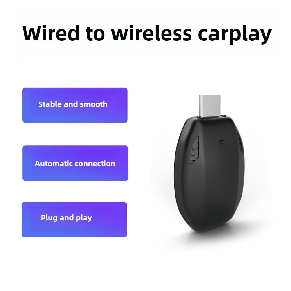 Wired To Wireless Carplay Car-Phone Interconnection Android Smart Car ...