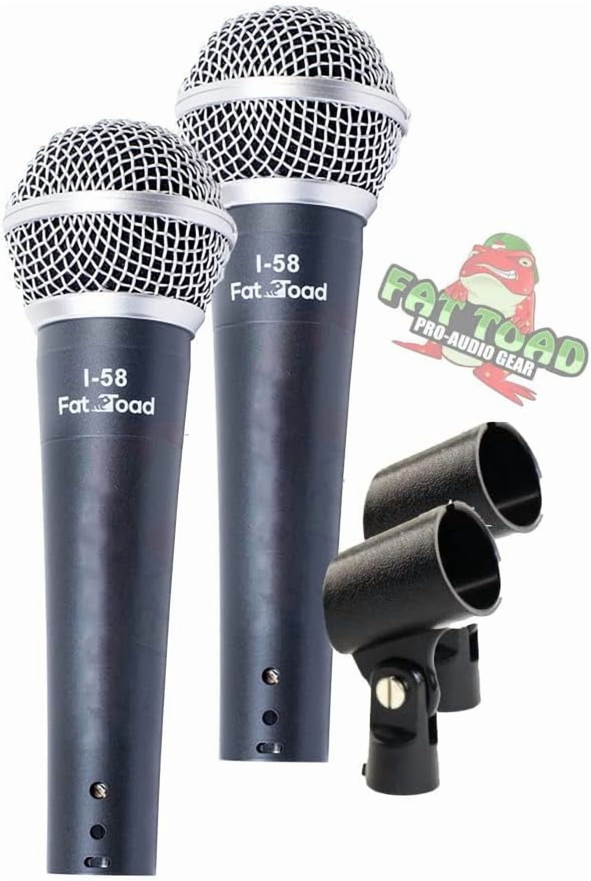 Wired Vocal Microphones (Live ResponsePRO Edition) 2-Pack – Dynamic ...