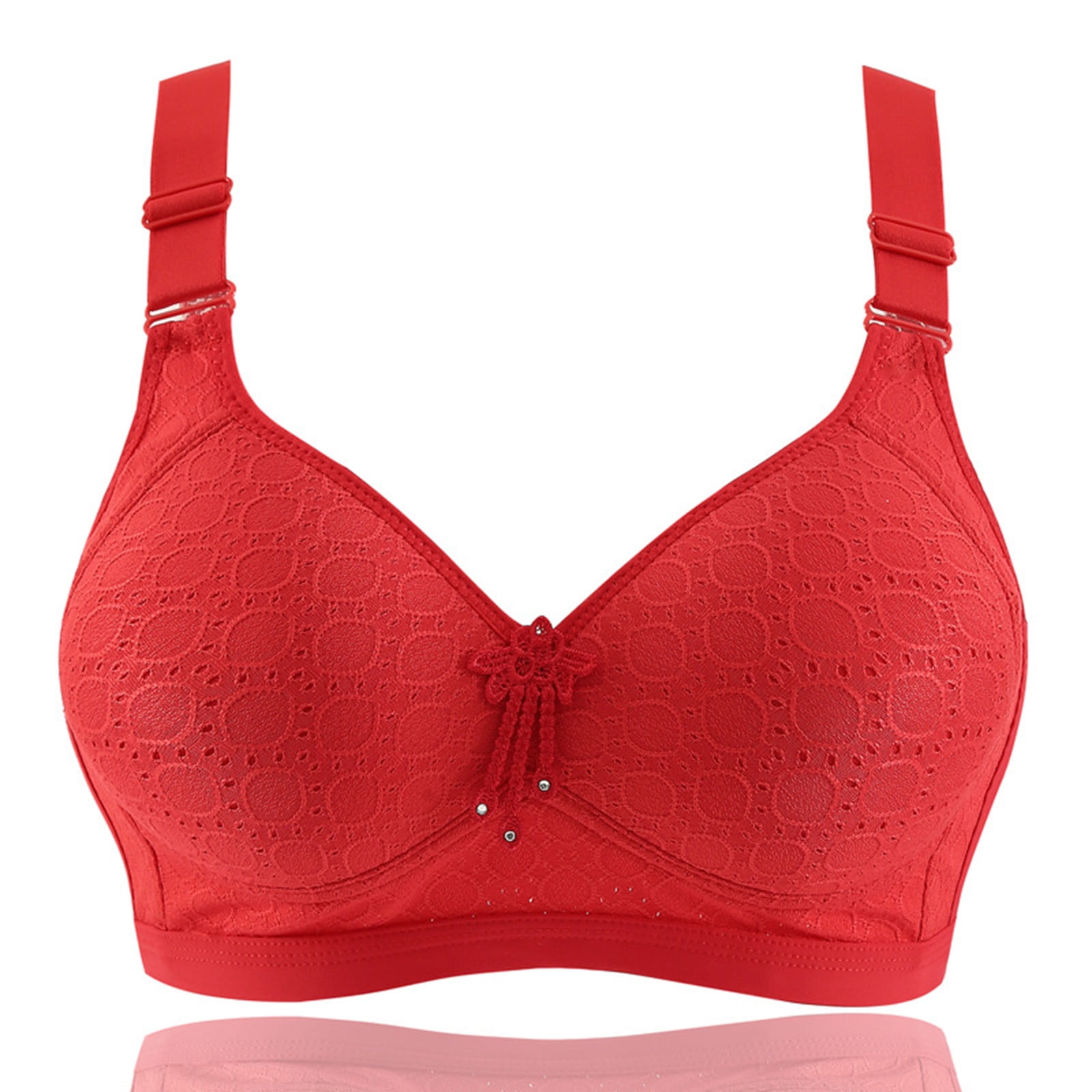 Wirefree Bras for Women Clearance,AIEOTT Plus Size Push Up Bra,Womens ...