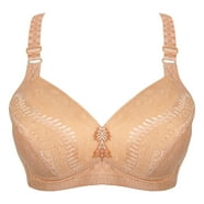 Wycnly Full Figure Bras for Women Plus Size Open Closure Comfort ...