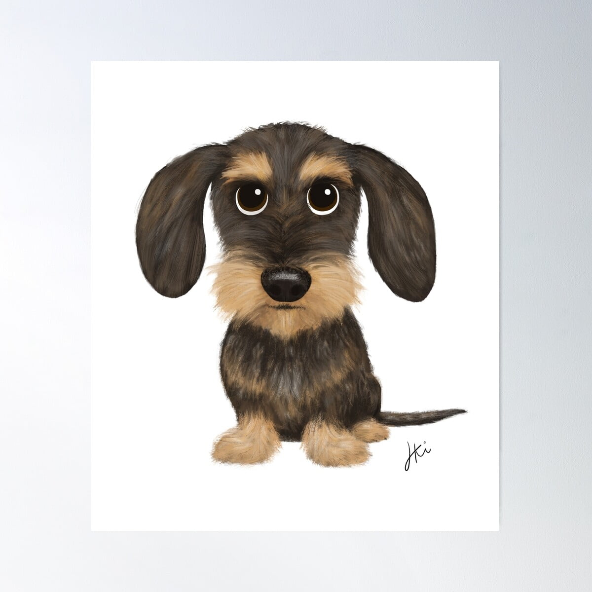 Wirehaired Dachshund | Cute Wire Haired Wiener Dog | Wild Boar And Tan ...