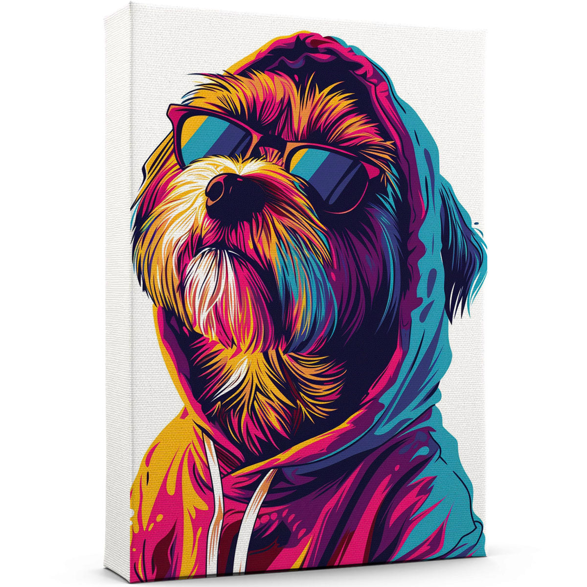 Wirehaired Pointing Griffon Dog Wall Art Cute Animal Decor for Kid's ...