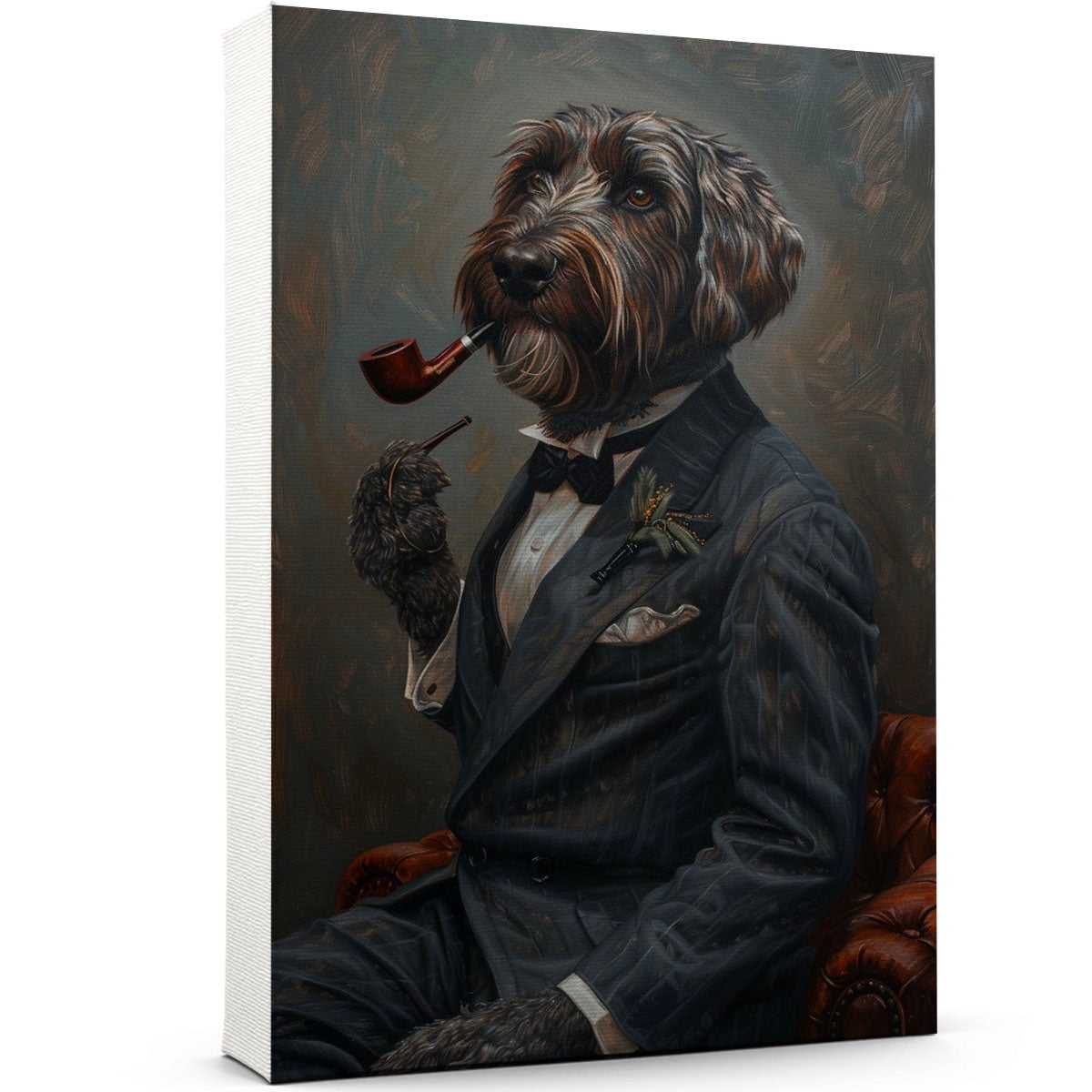 Wirehaired Pointing Griffon Dog prints wall art Poster Unframe ...