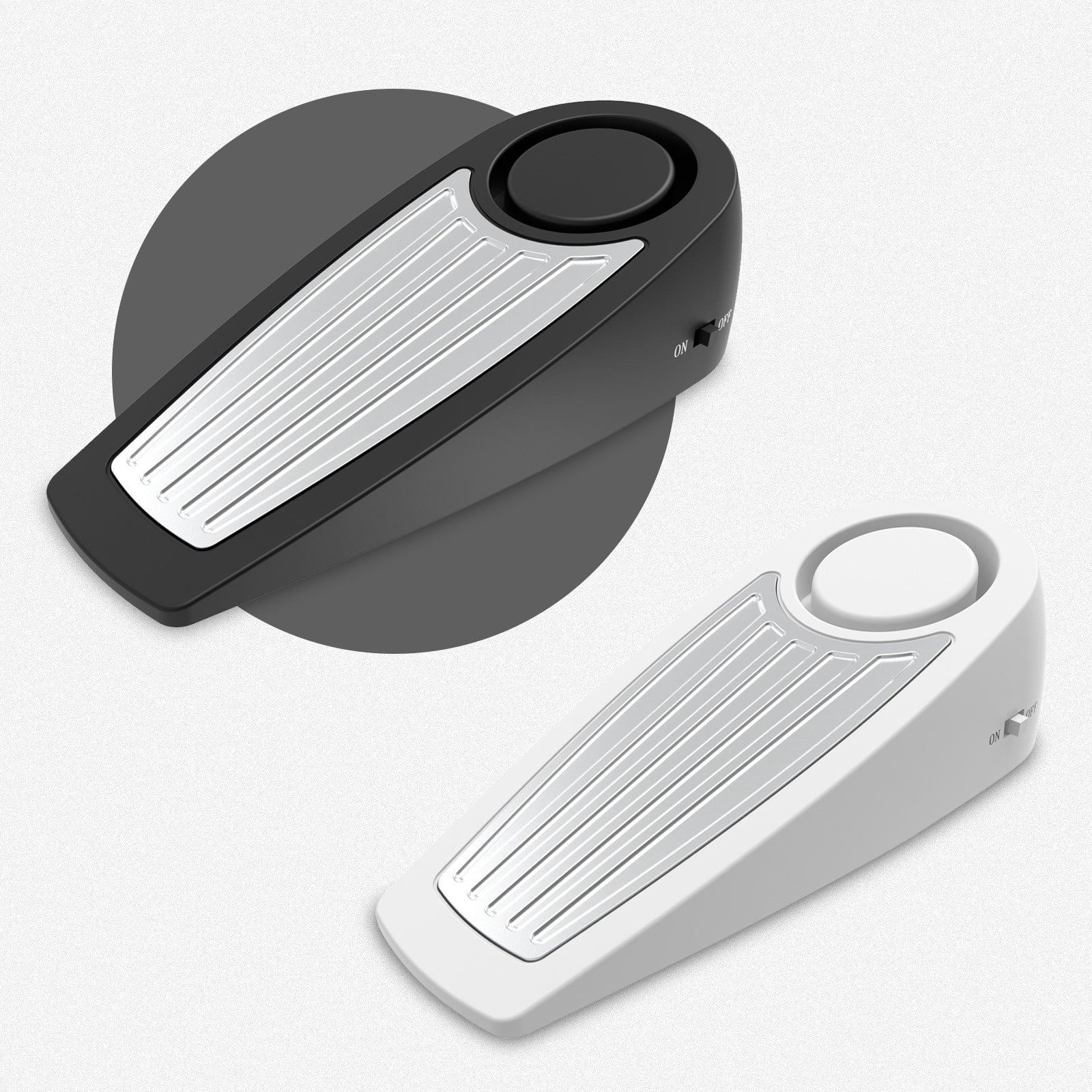 Wireless 125dB Door Stop Alarm Lock Vibration Sensor Hotel Security ...