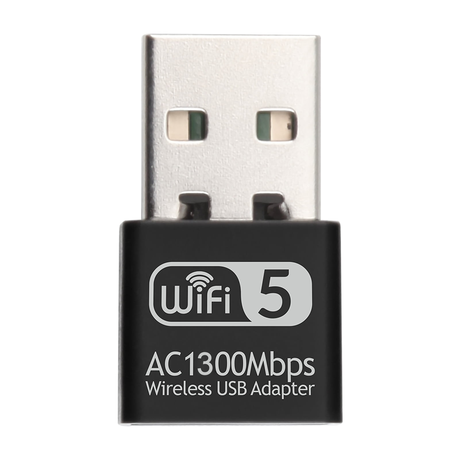 Wireless 2.4G 5G AC1300Mbps Wireless Network Card USB Adapter Dual Band ...