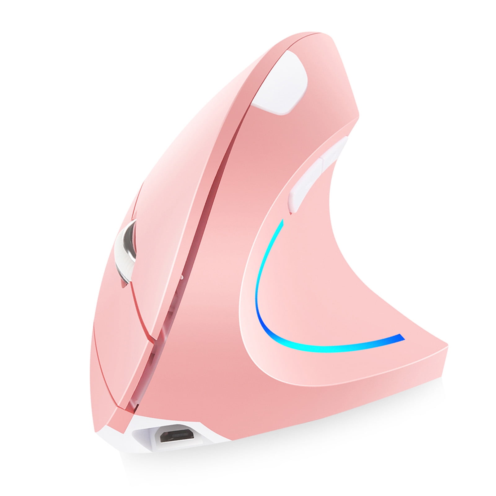 Wireless 2.4G Wireless Vertical Mouse Rechargeable Upright Ergonomic ...