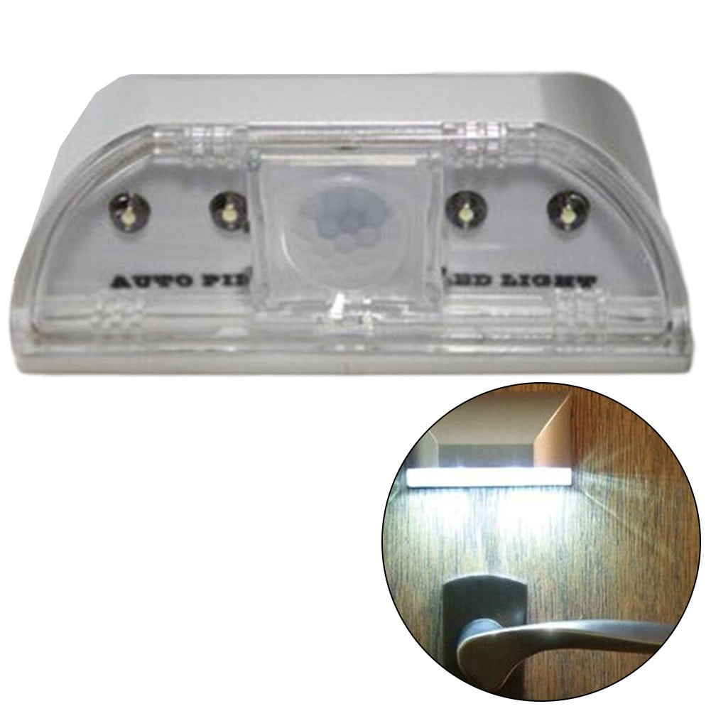 Wireless 4 LED Motion Sensor Light for Keyhole with PIR Detection ...