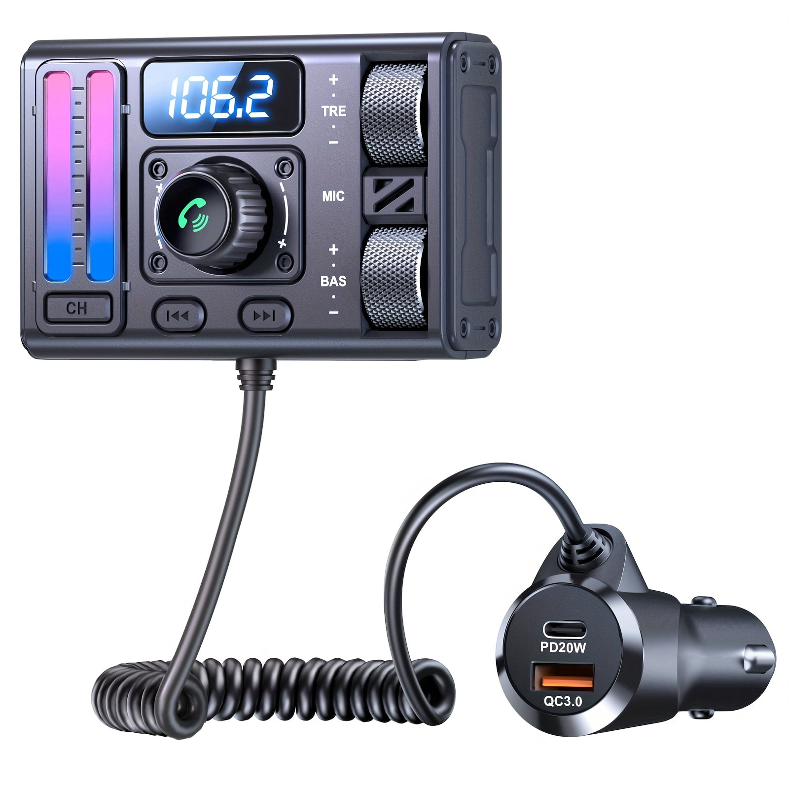 Wireless 5.4 Audio & Fast Charger Adapter for [Car Model] with DSP ...