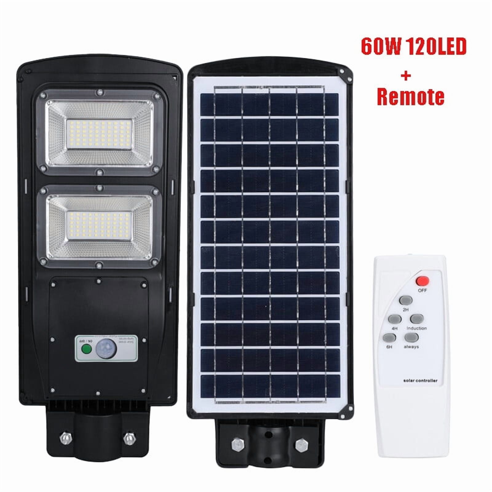 Wireless 60-90W Solar LED Street Light Radar Motion Sensor Light ...