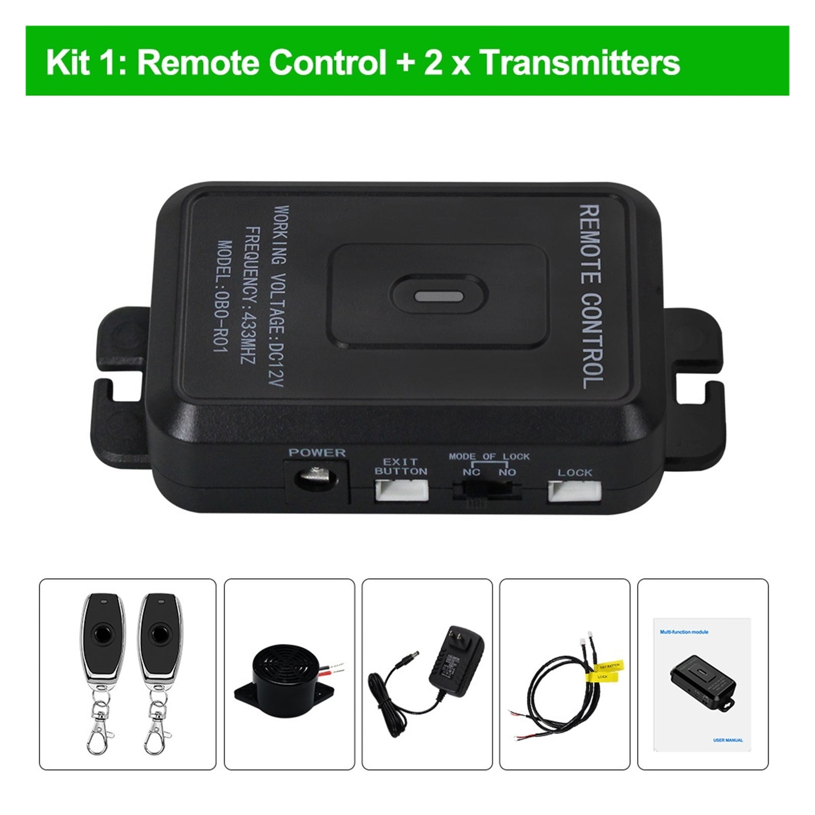Wireless Access Controller System Kit Remote Control Door Opener ...