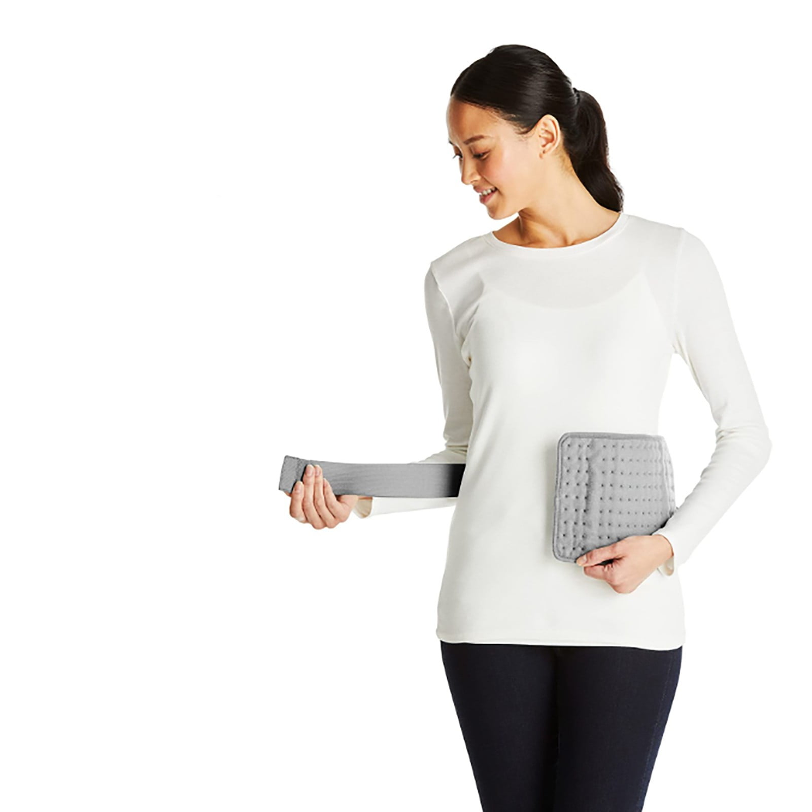 Wireless Adjustable - Temperature Heating Waist Belt for Back, Neck ...