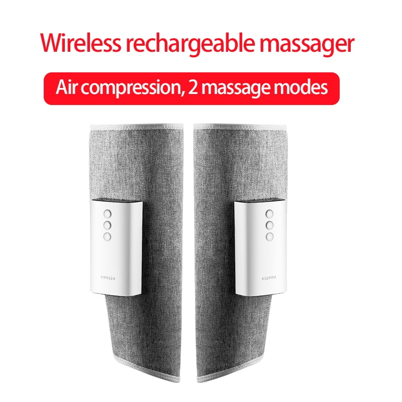 Wireless Air Compression Leg Massager Rechargeable Completely Wrapped ...