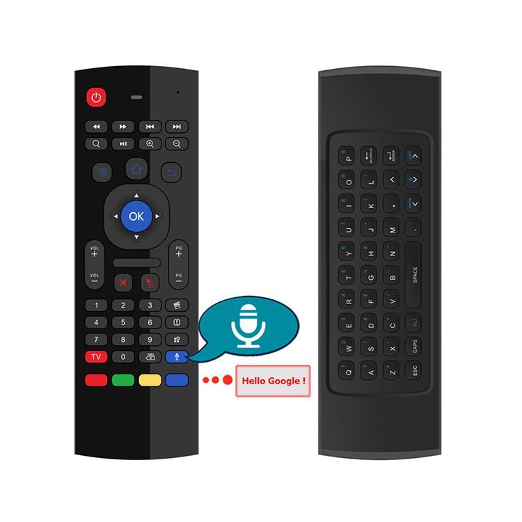 Wireless Air Flying Squirrel MX3 Remote Control Keyboard - Smart TV Set ...