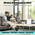 Wireless Alarm Alert System Garage Intruder Motion Sensor - Walmart.com Wireless Alarm Alert System Garage Intruder Motion Sensor - Walmart.com