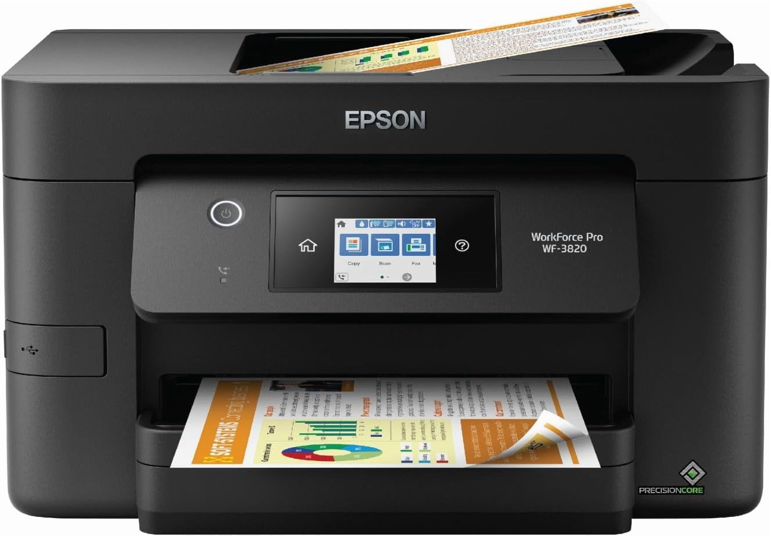 Wireless All-in-One Printer | Auto Duplex, 35-sheet ADF, 250-sheet Tray ...