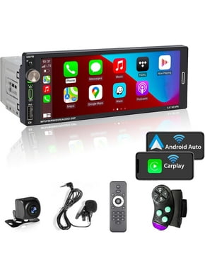 Single Din Touch Screen Car Stereos in Single Din Car Stereos - Walmart.com