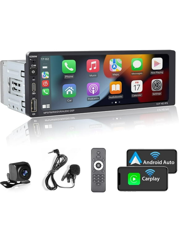 Single Din Touch Screen Car Stereos in Single Din Car Stereos - Walmart.com