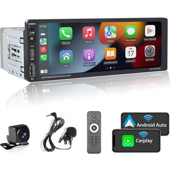 Single Din Touch Screen Car Stereos in Single Din Car Stereos - Walmart.com