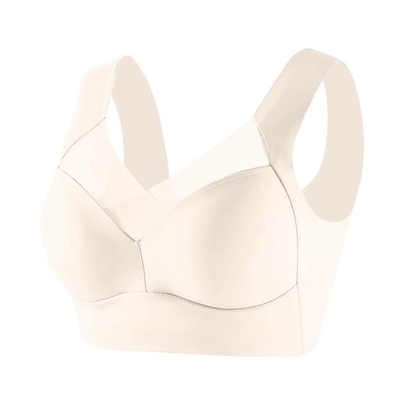 Wireless Anti Sagging Bralette Women's Seamless Push Up Full Figure ...