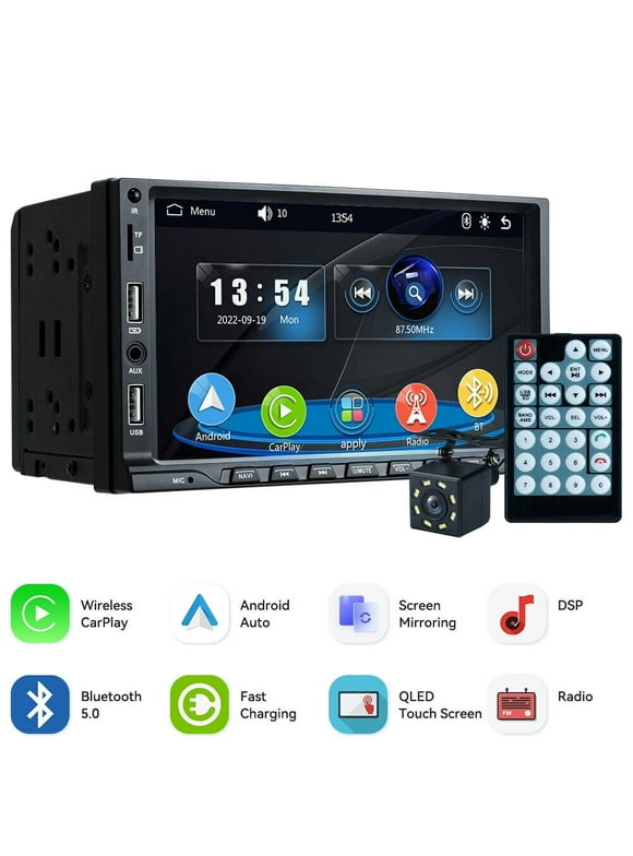 Double Din Car Stereos with Apple Carplay in Double Din Car Stereos ...