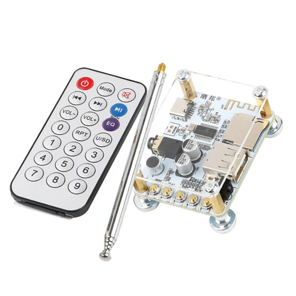 Wireless Audio Receiver Module with FM Radio and Remote Control ...