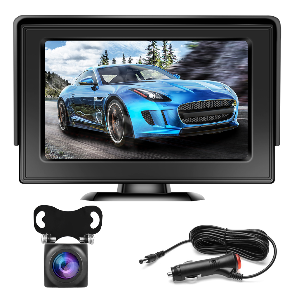 BOYO VTL275TJ - Ultra Slim Full-Frame License Plate Backup Camera with ...