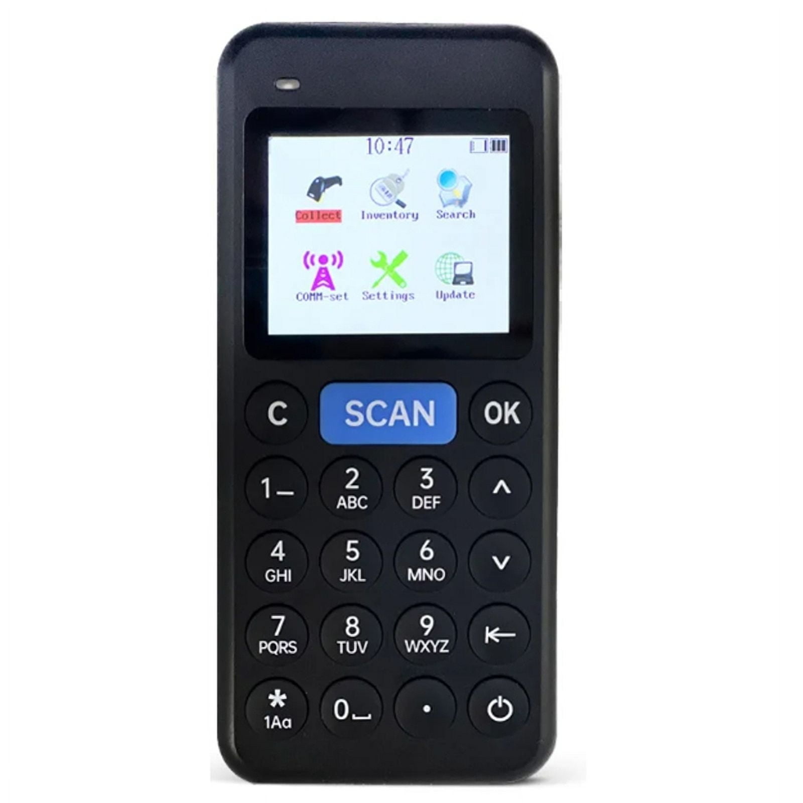 Wireless Barcode Scanner 1D 2D Inventory Counter PDA Data Collector for ...