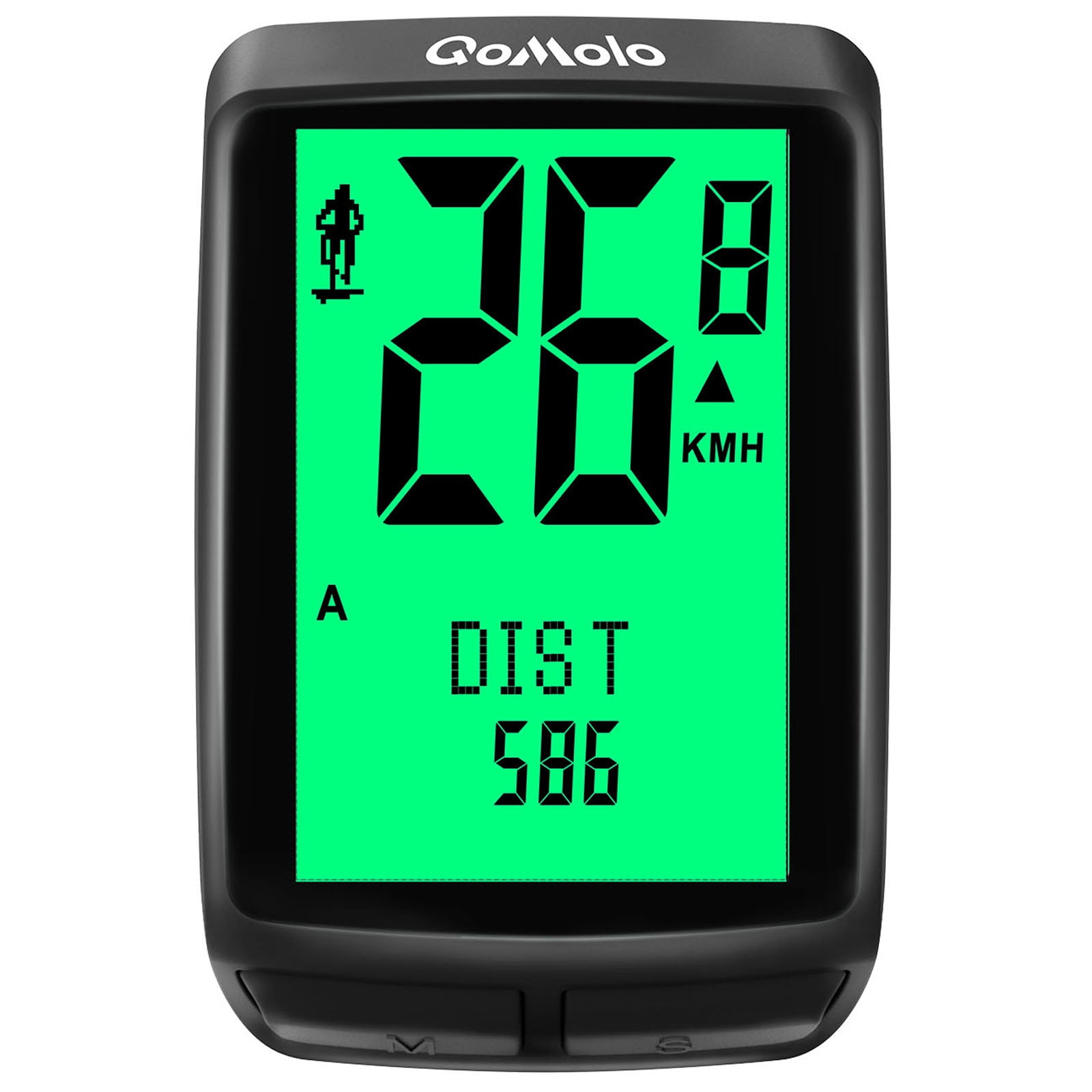 Wireless Bike Computer, Multi-Functional Bike Speedometer, IPX6 ...