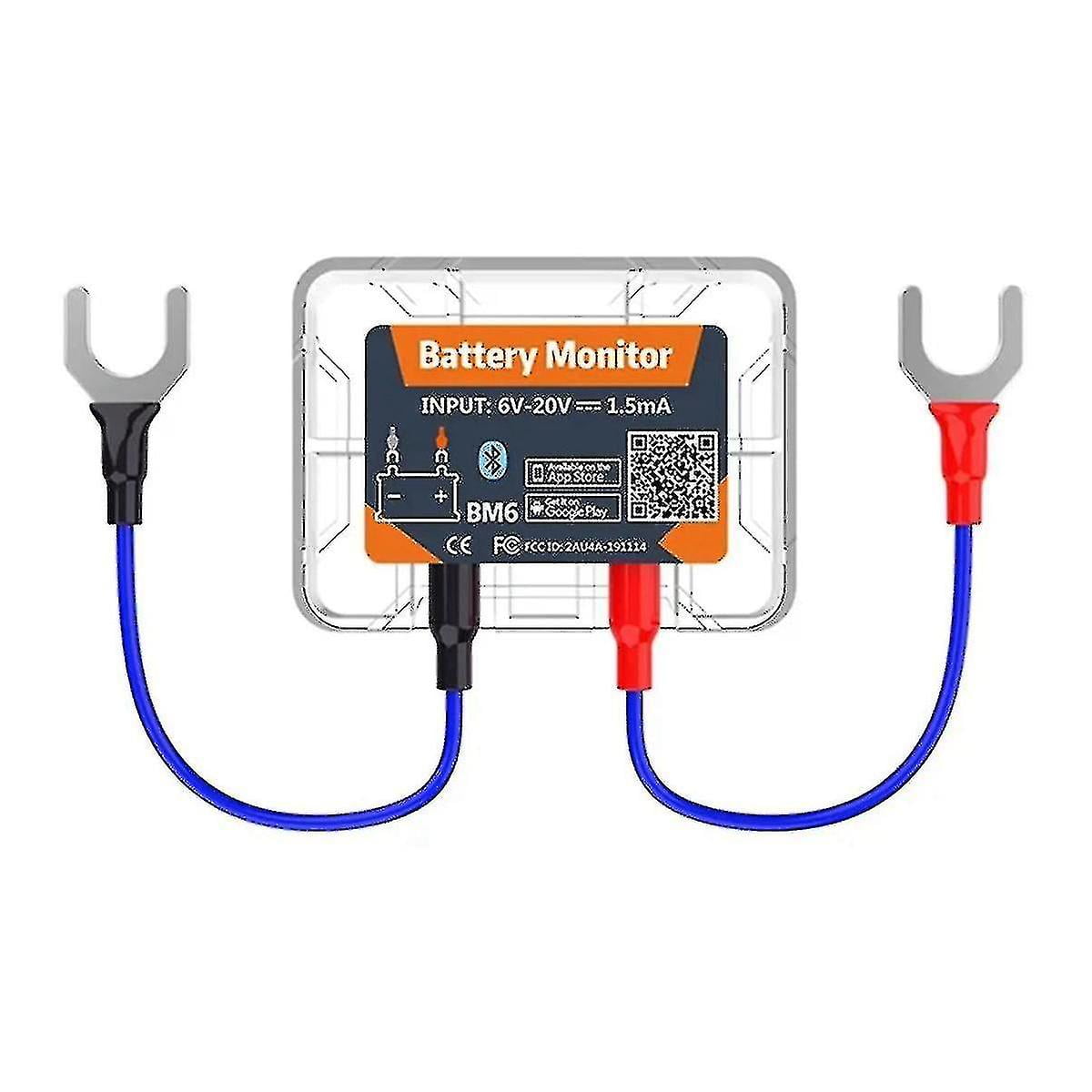Wireless Bluetooth 12v Battery Monitory Bm6 With Car Battery Health ...