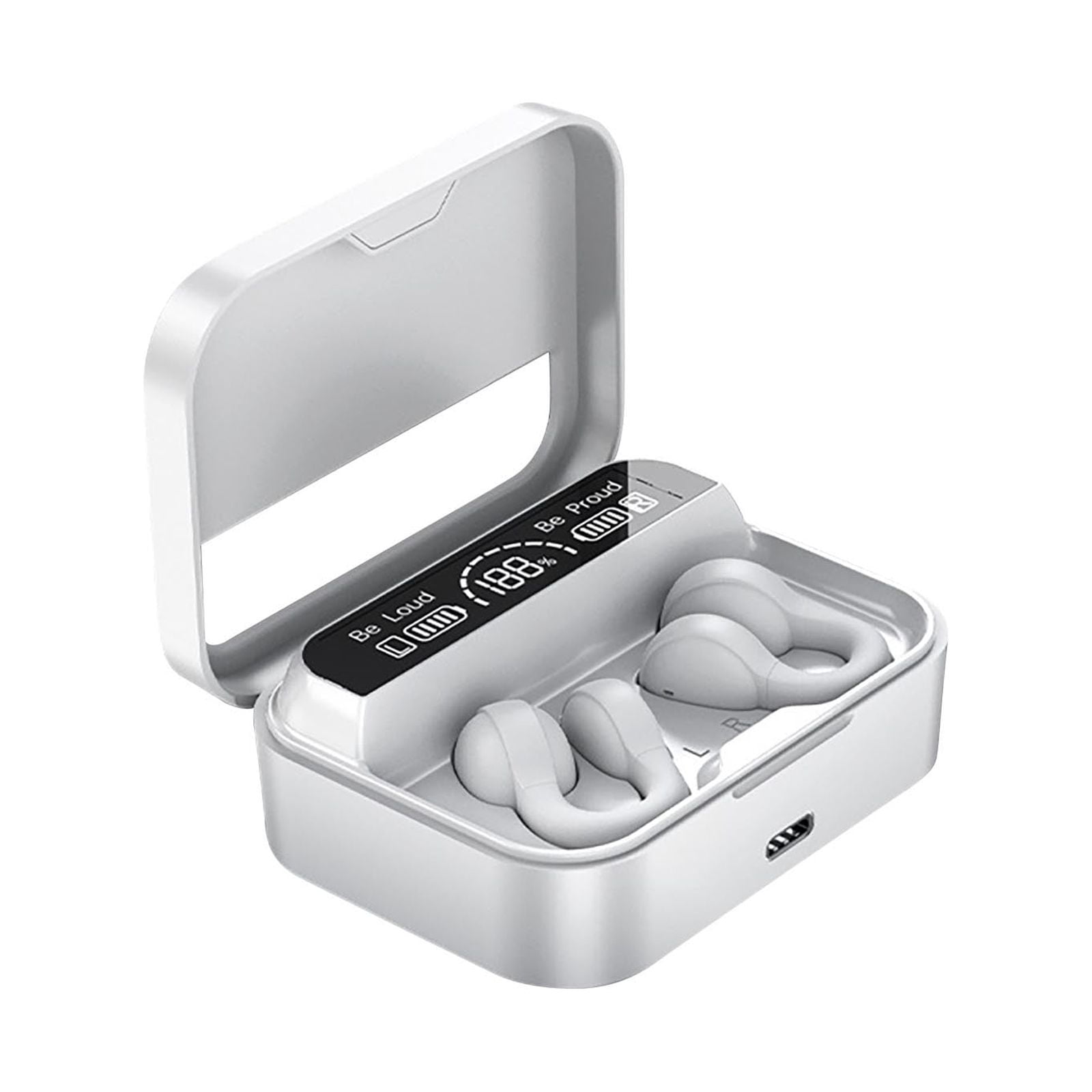 Wireless Bluetooth 5.0 Headphones, HIFI Audio, Digital Display, High ...