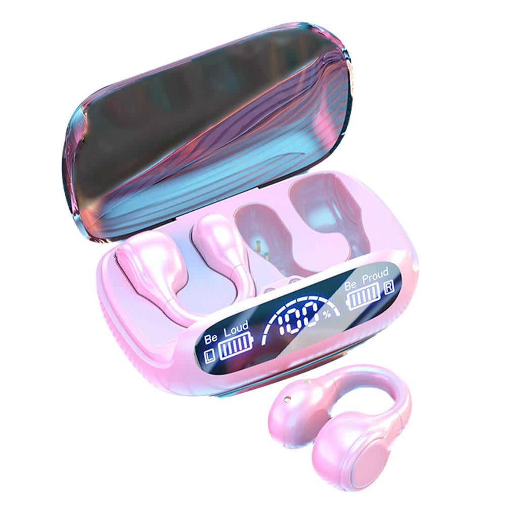 Wireless Ear Clip Skeleton Conduction Headphones, Bluetooth 5.3 Water ...