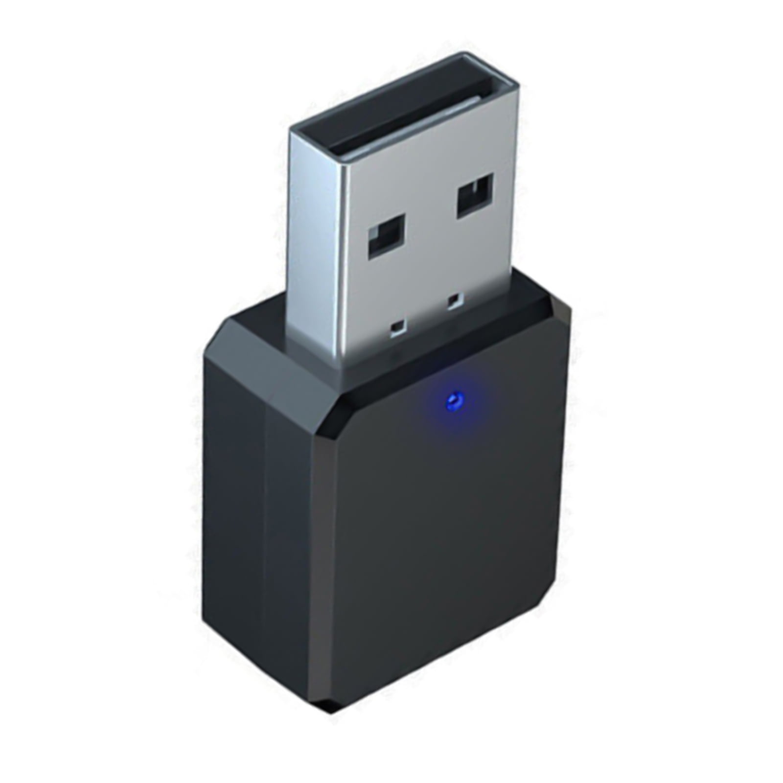 Wireless Bluetooth Adapter Built-in Microphone, Easy Pairing for Car ...