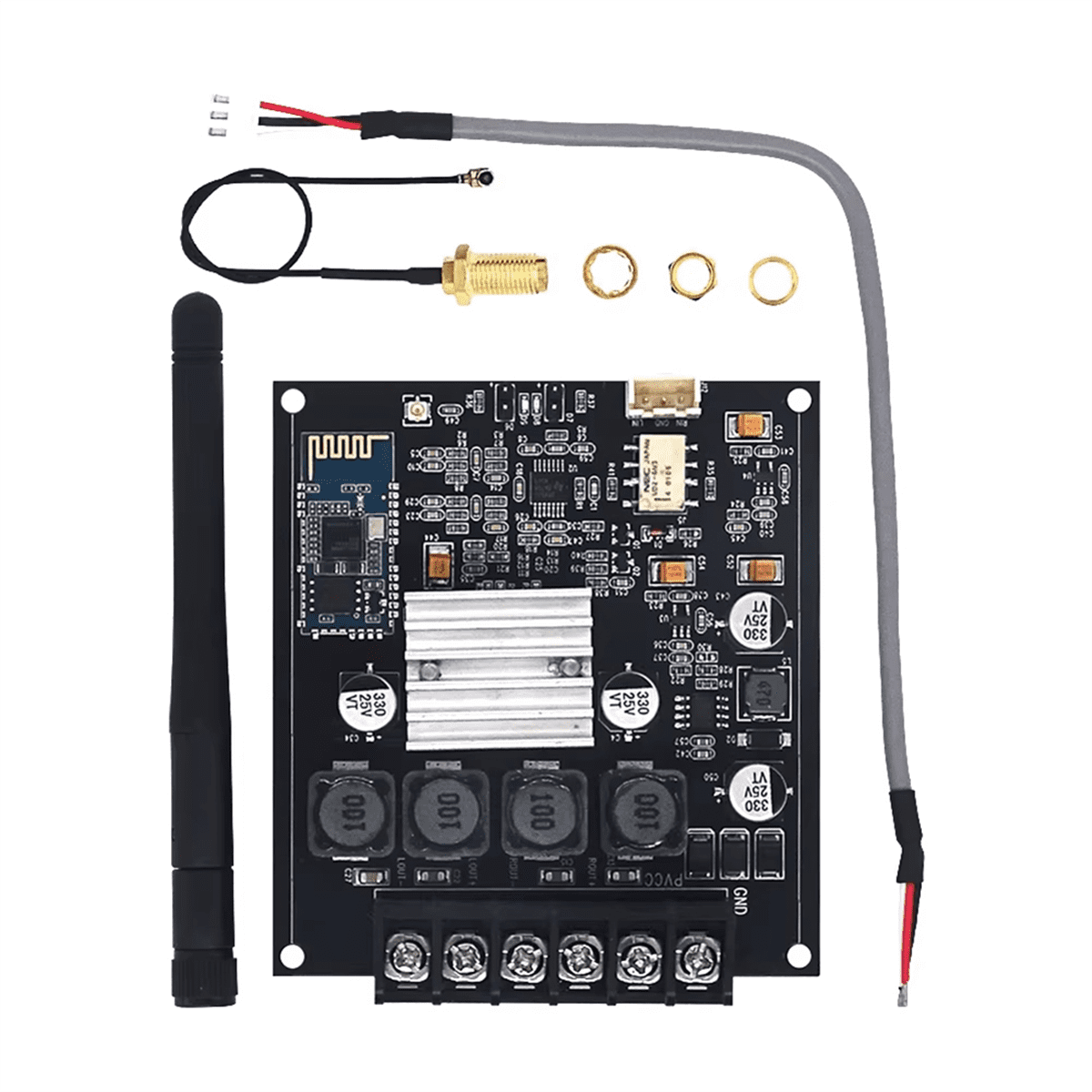 Wireless Bluetooth Amplifier Board Qualcomm QCC3034 Bluetooth Version 5 ...