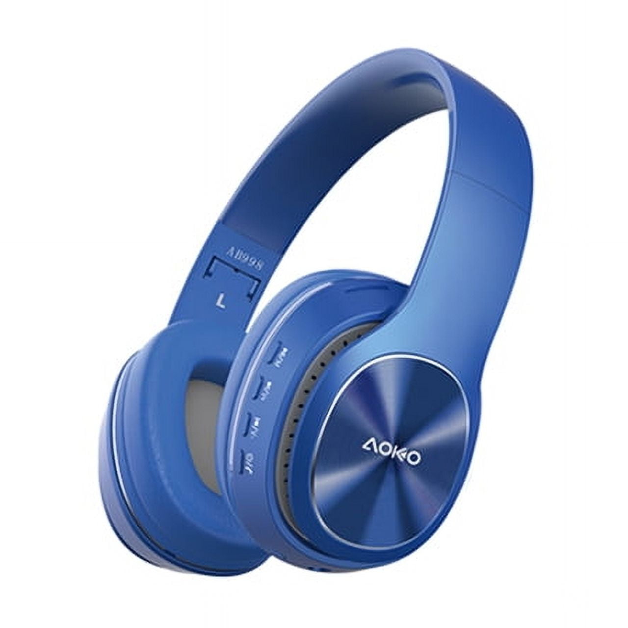 Wireless Bluetooth Collapsible Over the Ear Headphones with Built-in ...