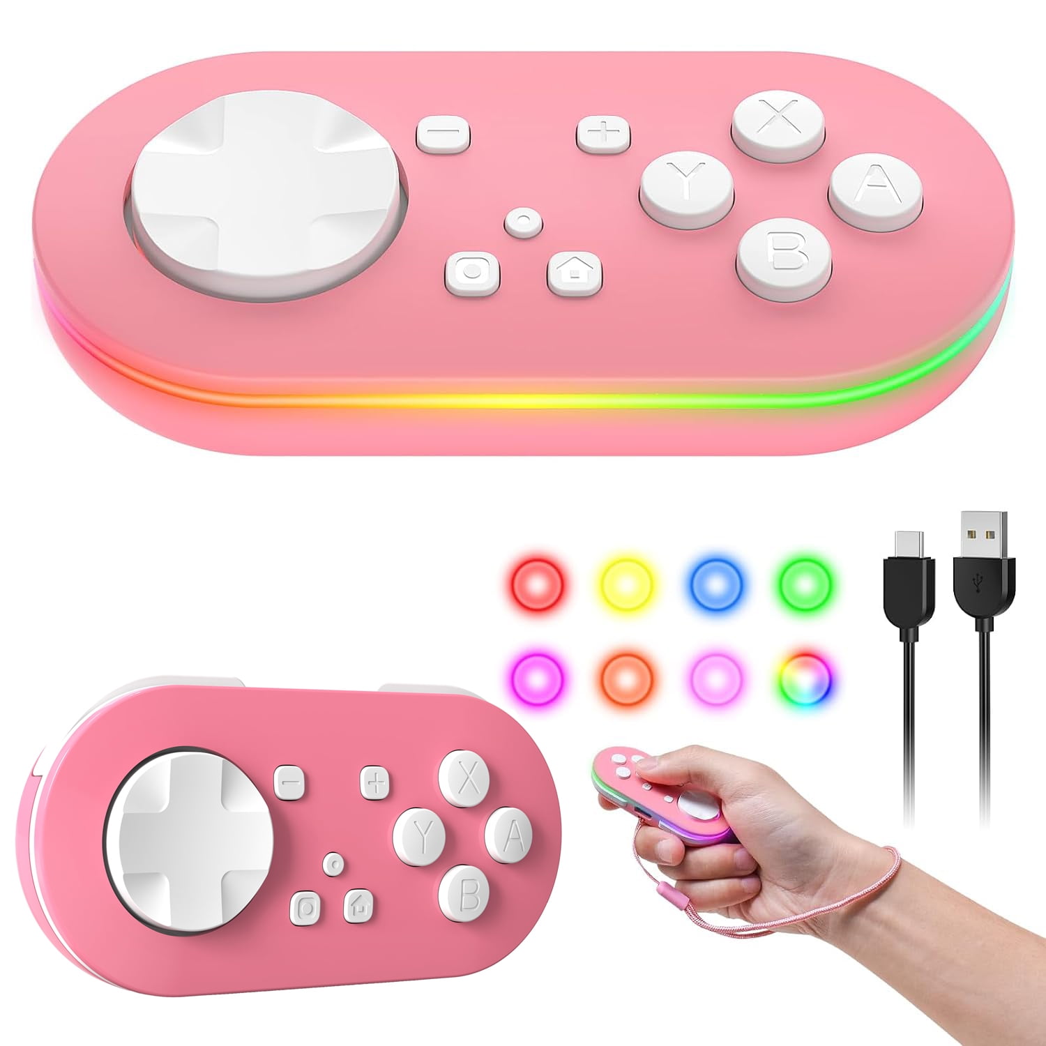 Wireless Bluetooth Controller For Anki Remote Mac Gamepad Sized Mini Controller For Switch 2985
